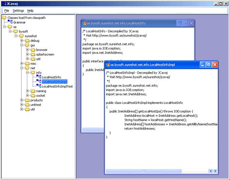 jcavaj java decompiler v1 00 sureshot software