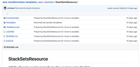 building an aws cloudformation custom resource to manage stacksets