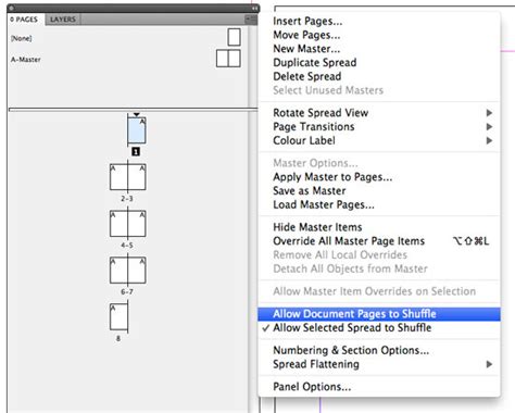 multiple pages in indesign cs5 create a spread with different sizes