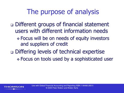 Ppt Chapter 9 Financial Statement Analysis I Powerpoint Presentation