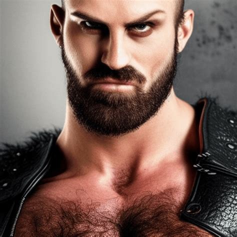 Giga Chad A Sensuous Extremely Hairy Black Bodyhaired Super Powerful
