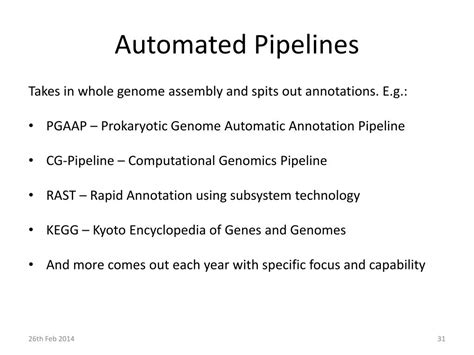 Ppt Functional Annotation And Comparative Genomics Powerpoint
