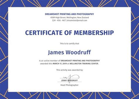 Certificate Formats Templates 43 Word Excel Pdf Documents Download