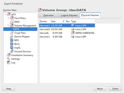 lvm configuration storage administration guide suse linux