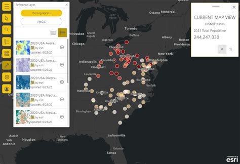 geocode locations in arcgis for power bi