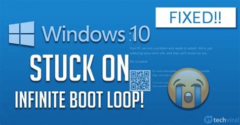 how to fix windows 10 stuck in endless reboot loop