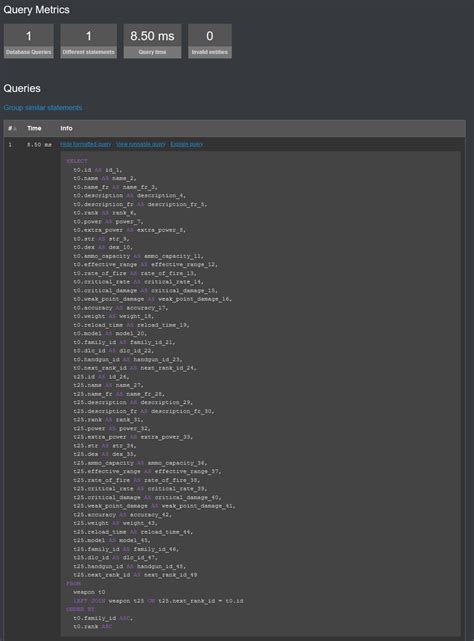 php doctrine mysql slow query even when using indexes stack overflow