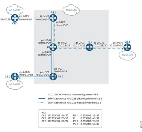 bgp 세션 및 경로 플랩 juniper networks