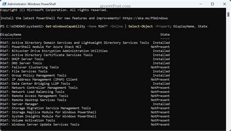 How To Install Remote Server Administration Tools Or Rsat On Windows 11