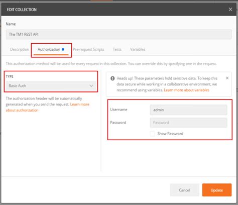 the tm1 rest api collection for postman cubewise code