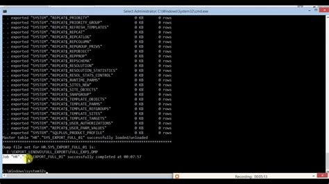 How To Export Full Database Using Expdp Youtube