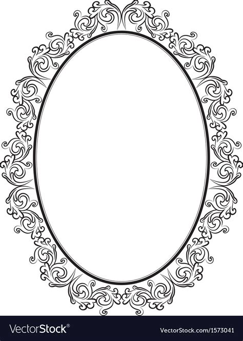 Vintage Frame Royalty Free Vector Image Vectorstock