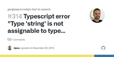 typescript error type string is not assignable to type