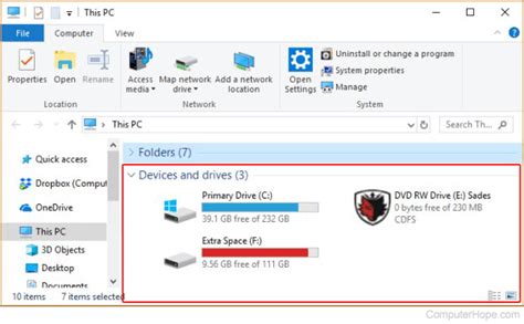 what is a local drive