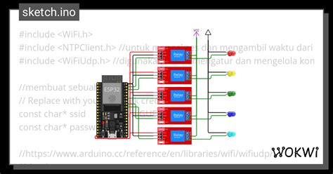 Ntp Date And Time Esp32 Wokwi Esp32 Stm32 Arduino Simulator