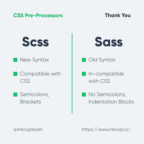 scss vs sass differences and syntax