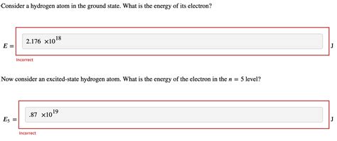 Solved Consider A Hydrogen Atom In The Ground State What Is