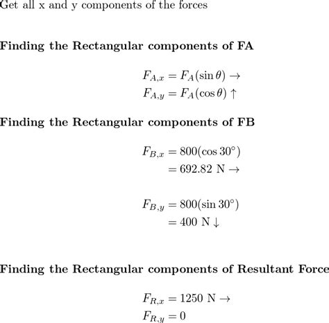 Determine The Magnitude Of Mathbf{f} A And Its Direction Quizlet