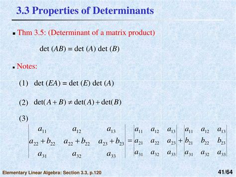 Ppt Chapter 3 Determinants Powerpoint Presentation Free Download