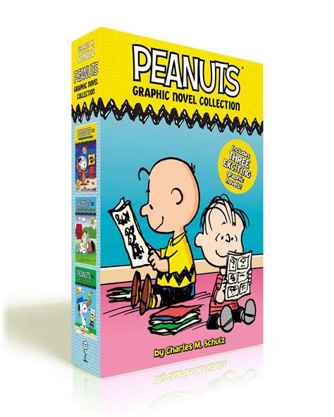 Peanuts Graphic Novel Collection Boxed Set Book By Charles M