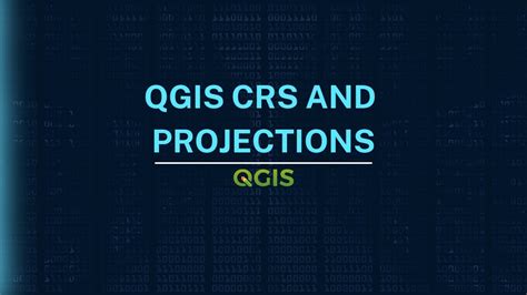 Qgis Coordinate Reference System Youtube
