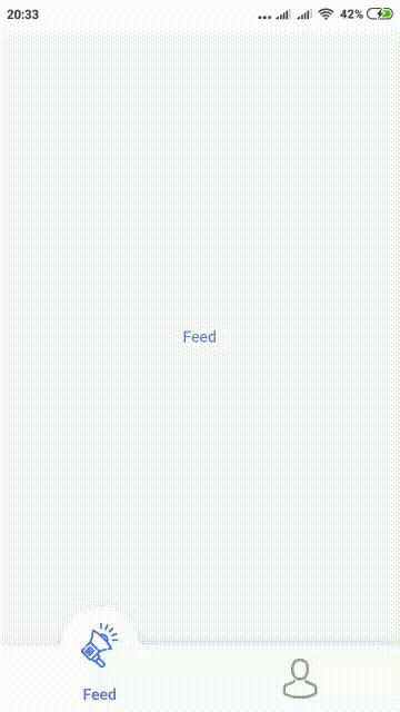 dart custom bottom navigation bar in flutter stack