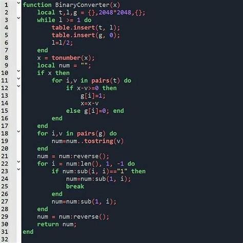 converts a decimal number into a binary number simply dm