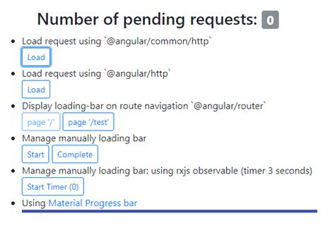 automatic page loading progress bar for angular 2 ngx loading bar