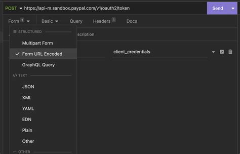 error unsupported grant type error description grant type is