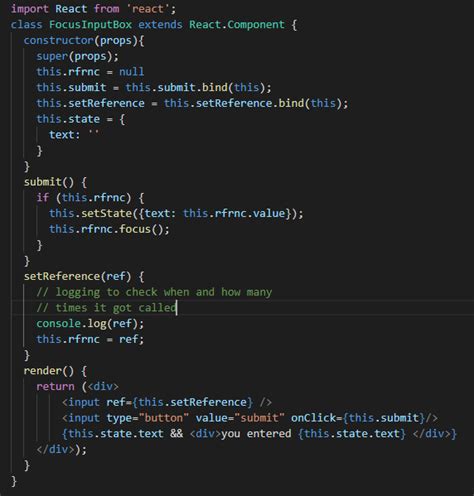 refs in react refs provide a way to access dom nodes… by rohit gupta