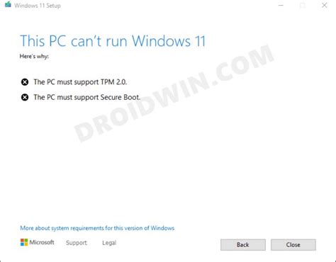 How To Bypass Tpm 2 0 Requirement And Install Windows 11 Droidwin