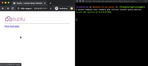 [laravel query monitor] how to see queries executed by eloquent