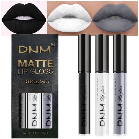 Evpct Dnm 3pcs Dark Black Grey Gray White Matte Liquid