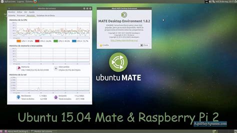 ubuntu 15 04 mate and raspberry pi 2 youtube