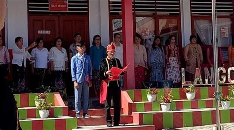 Pembina Upacara Hardiknas Tahun 2023 Paendong Bacakan Pidato