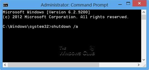how to stop cancel prevent abort system shutdown in windows 11 10