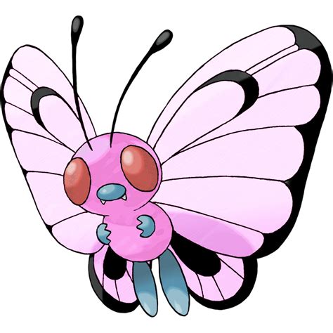 0012 Pink Butterfree Female Edit By Jormxdos On Deviantart