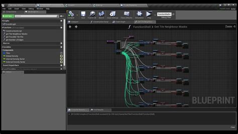 procedural map generation using bit strings blueprint only unreal