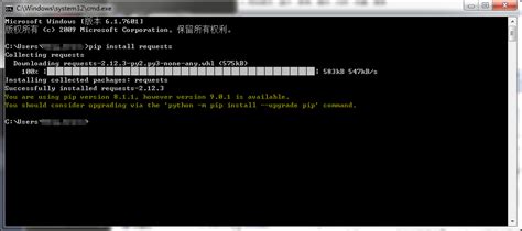 python 如何使用pip安装第三方软件 程序员大本营