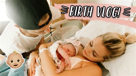 Official Birth Vlog Unexpected Early Labor And Delivery