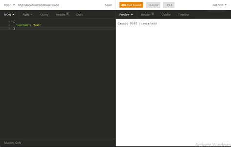 getting error while using postman the freecodecamp forum