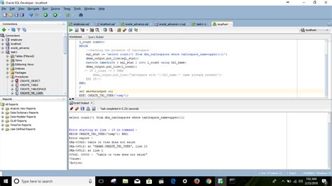 plsql error displaying result from execute immediate in oracle pl sql