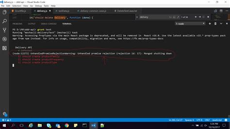 node js unhandled promise rejections 17 stack overflow