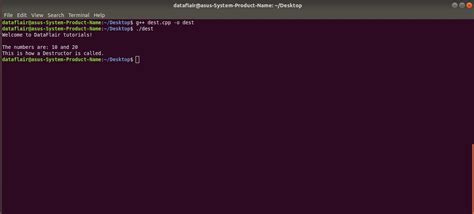 learn constructor and destructor in c in 6 min dataflair