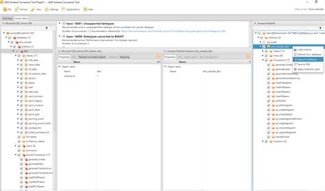 sql server migration how to build a redshift demo
