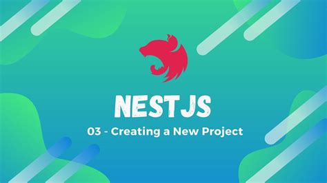 nestjs 3 install and setup project structure application images and