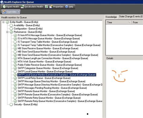 scom how to resolve “the smtp local retry queue total is outside