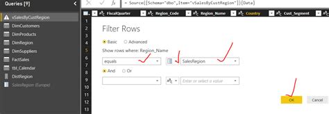 how to create and use dynamic query parameters in power bi