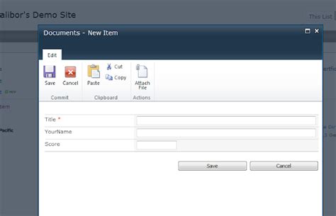 sharepoint how to set up a pop up message in a list