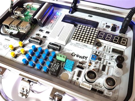 crowpi portable raspberry pi projects kit raspberry pi spy
